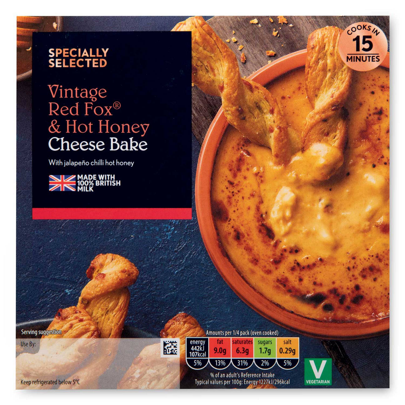 Vintage Red Fox & Hot Honey Cheese Bake | ALDI UK